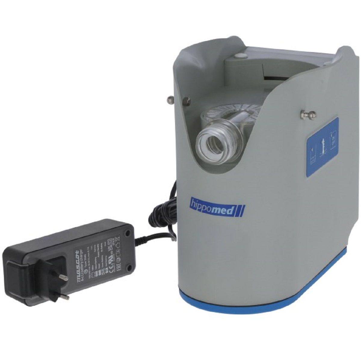 Hippomed Air One Flex - Ultrasound Horse Inhaler incl. Mask FULL, Battery