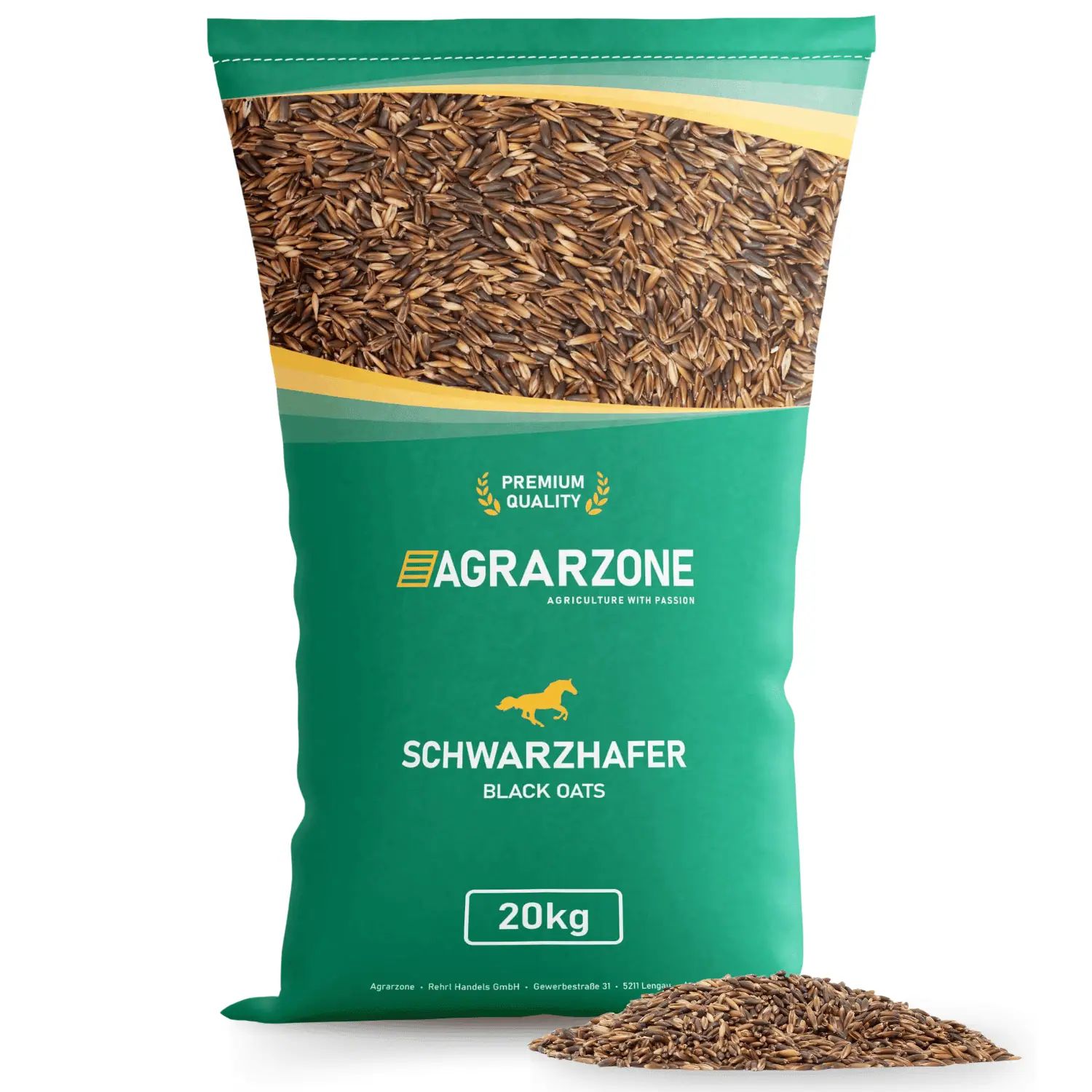 Acheter avoine pour chevaux d'avoine noire pour chevaux 20 kg | Agrarzone